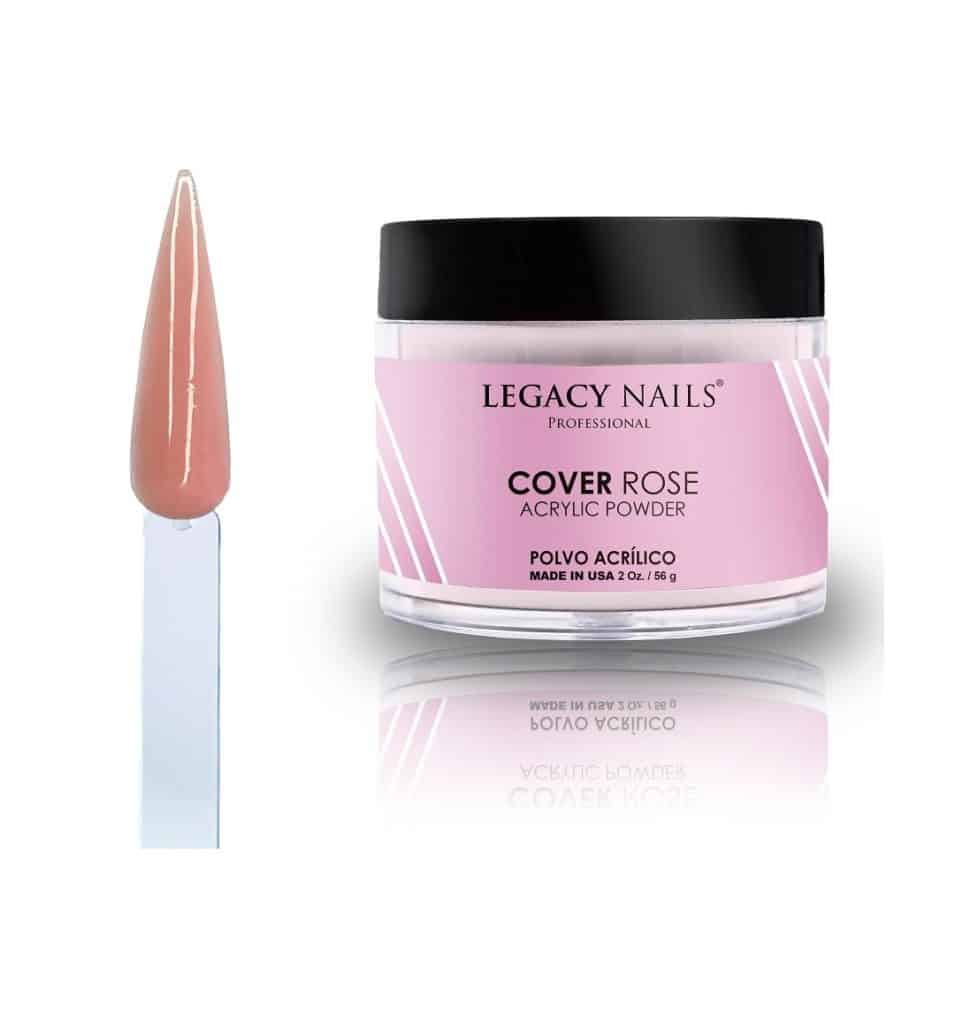 Legacy Nails Polvo Acrílico Cover Rose - 56 Gr - Beautystore Chile