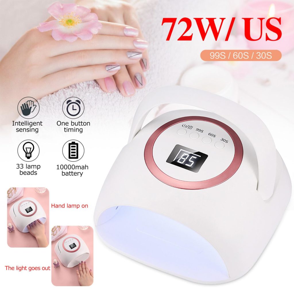 Lampara Led UV 72 W - Inalambrica Recargable #1 - Beautystore Chile